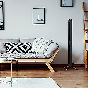 Sharper Image AXIS 47 Airbar Tower Fan with Remote Control, Full-Range Tilt, 3 Speeds