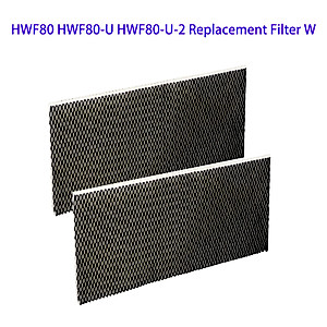 HWF80 Replacement Wick Filter Fit for Holmes HM2200 HCM3888C, Part # HWF80 HWF80-U HWF80-U-2, Replace Filter W (2 Pack)