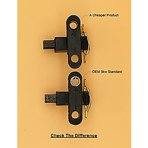 YAMAKATO Predator 6500 8750 9000 Generator Carbon Brush Assembly OEM for Honda Champion 7000 8000 7500 9400 9500 5000 5500, Generac ETQ Powermate Firman Generator Brushes etc. Alternator Brushes