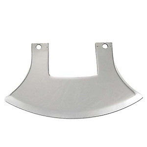 Jantz USA U-Style Ulu Blade Made With High Carbon Stainless Steel, 6" Blade, Use To Craft Your Own Ulu Knife