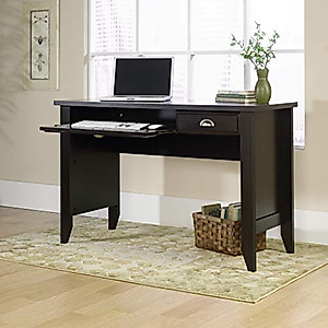 Sauder Shoal Creek Computer Desk, Jamocha Wood finish