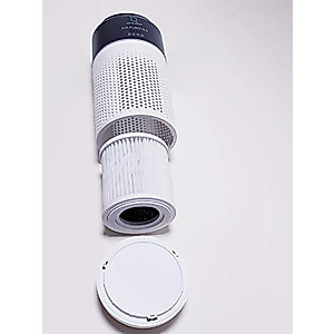 Urban life essentials ULE-0120 HEPA Filter Replacement H13 Plus Activated Carbon Sponge Designed for use in Mini Purifier, eliminates Odors, polluting Particles, dust, Smoke and pet Dander.