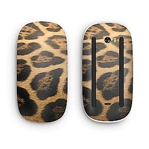 Design Skinz Real Thin Vector Leopard Print Vinyl Decal Compatible with The Apple Magic Mouse 2 (Wireless, Rechargable) with Multi-Touch Surface