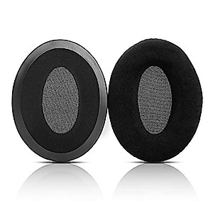 YunYiYi Replacement Earpads Cups Cushions Compatible with Soundcore Space Nc Headset Earmuff (Black1)