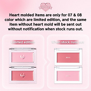 BBIA Ready To Wear Downy Cheek Cream Blush 8 Color - Creamy Blendable & Buildable Blush Dewy Texture & Matte Finish High Pigment Longlasting Lightweight Natural Face Makeup, 0.12oz (04 DOWNY LAVENDER)