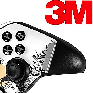 Skinit Decal Gaming Skin Compatible with Xbox One Elite Controller - Officially Licensed Disney The Nightmare Before Christmas Jack on Spiral Hill Art Design