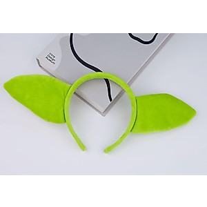 Big Ears Headband,Alien Headband,Headwear with Ears,Cute Decorative Hair Hoop for Hallowen,Cosplay (Yellow)