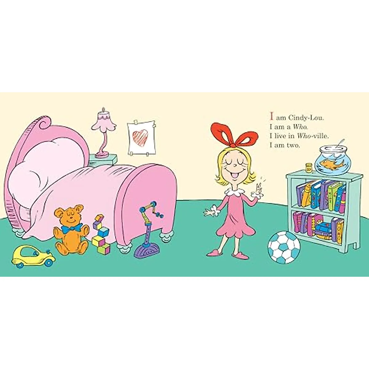 I Am Cindy-Lou Who: Based on Dr. Seuss's How the Grinch Stole Christmas! (Dr. Seuss's I Am Board Books)