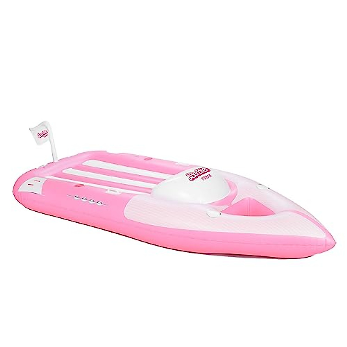Barbie The Movie & FUNBOY Speed Boat Inflatable Pool Float Medium & Giant Inflatable Luxury Pink Retro Convertible Classic Sports Car Pool