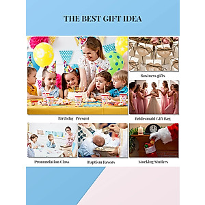 Compact Mirror Bulk, Round Makeup Mirror for Purse, Set of 24 (4-Color)