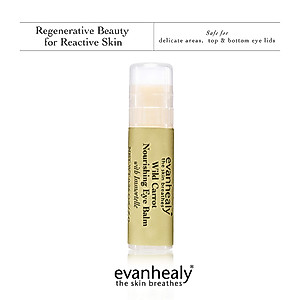 evanhealy Wild Carrot Immortelle Eye Balm | Organic Travel Moisturizer Stick | Hydrating Balm to Brighten Skin Around Eyes, Face, & Body | On the Go Moisturizer