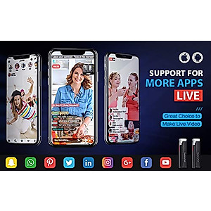 SabineTek SmartMike+ - Rechargeable Wireless Bluetooth Microphone, Hands-Free w/Noise Cancellation, Compatible w/GoPro, Canon Camera, iPhone/Android - Perfect for Vlogging & Interviewing (White)