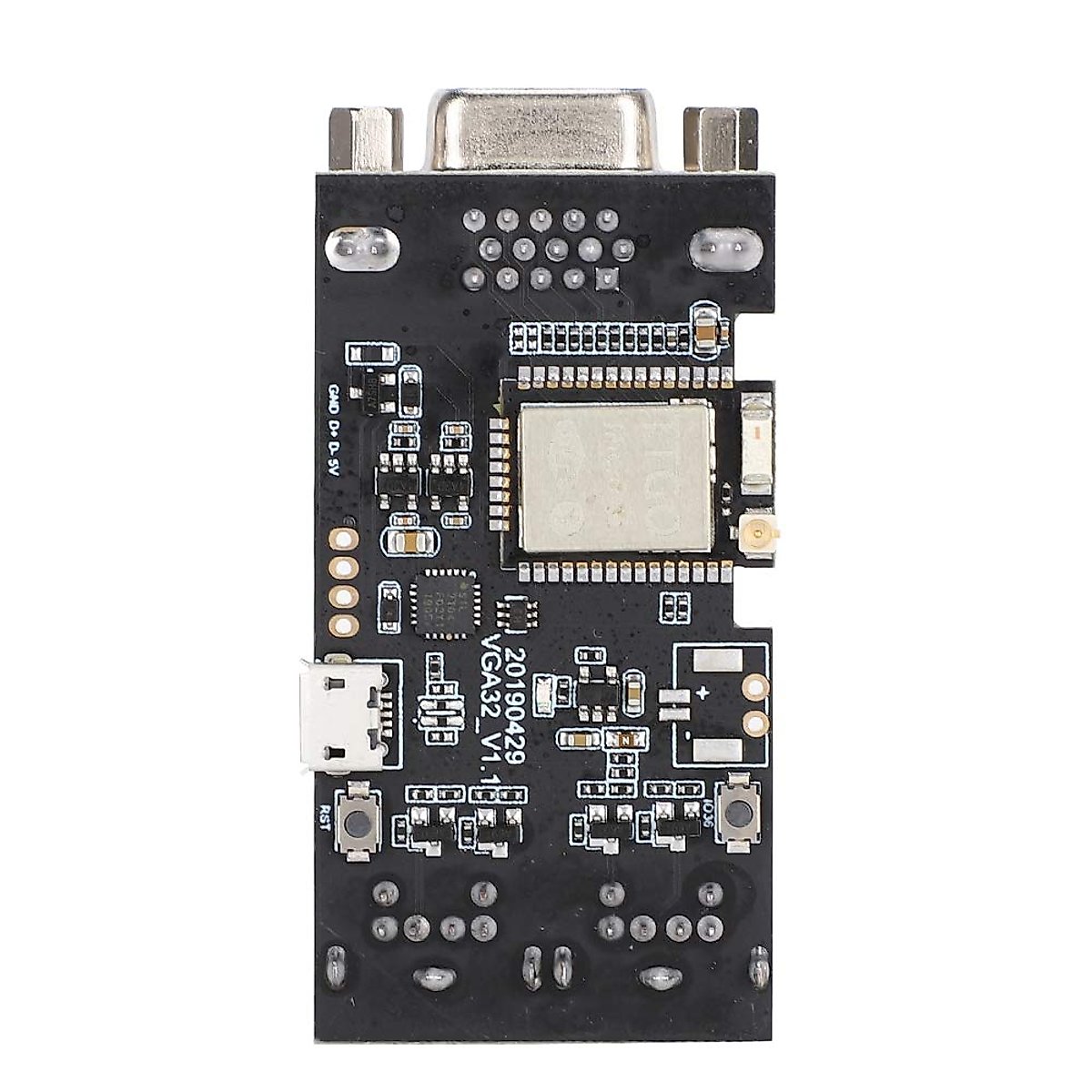 VGA Control Module, PS/2 Keyboard Control Module Support Network IPv4/IPv6/SSL.TCP/UDP/HTTP/FTP/MQTT, Control Module for FreeRTOS