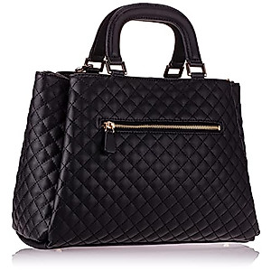 GUESS Rue Rose Girlfriend Satchel Black One Size