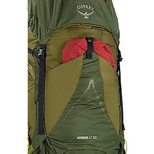 Osprey Atmos AG LT 50L Men's Backpacking Backpack, Black, L/XL