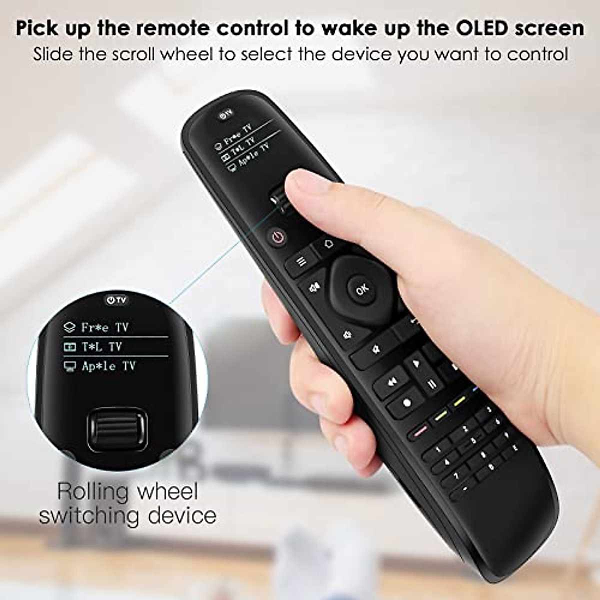 Sofabaton U1: All-in-One Universal Remote Control for 15 Devices