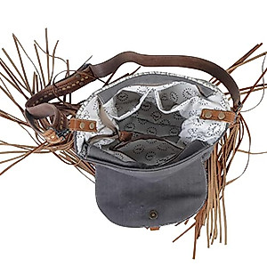 Myra Bag Monochromatic Foliage satchel Bag S-3830