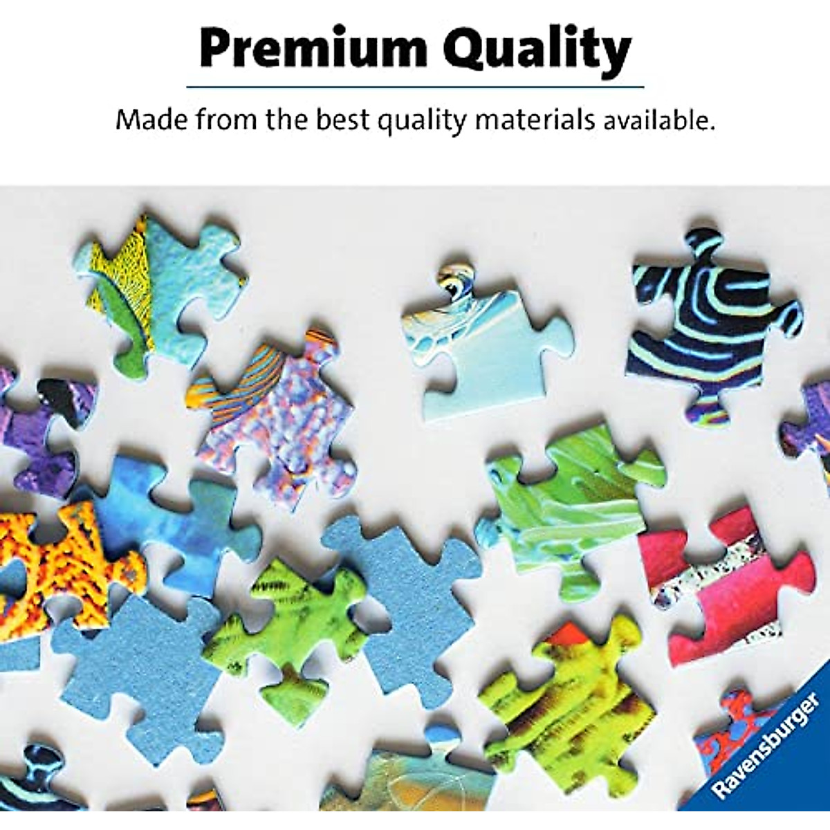 Ravensburger Underwater Wonders 100 Piece Jigsaw Puzzle for Kids - Fun and Educational Toy | Perfect Age Fit | Sustainable Wooden Pieces | Climate Pledge Friendly - 12972