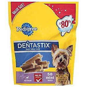 Pedigree Dentastix Toy/Small, Original, 58 Treats