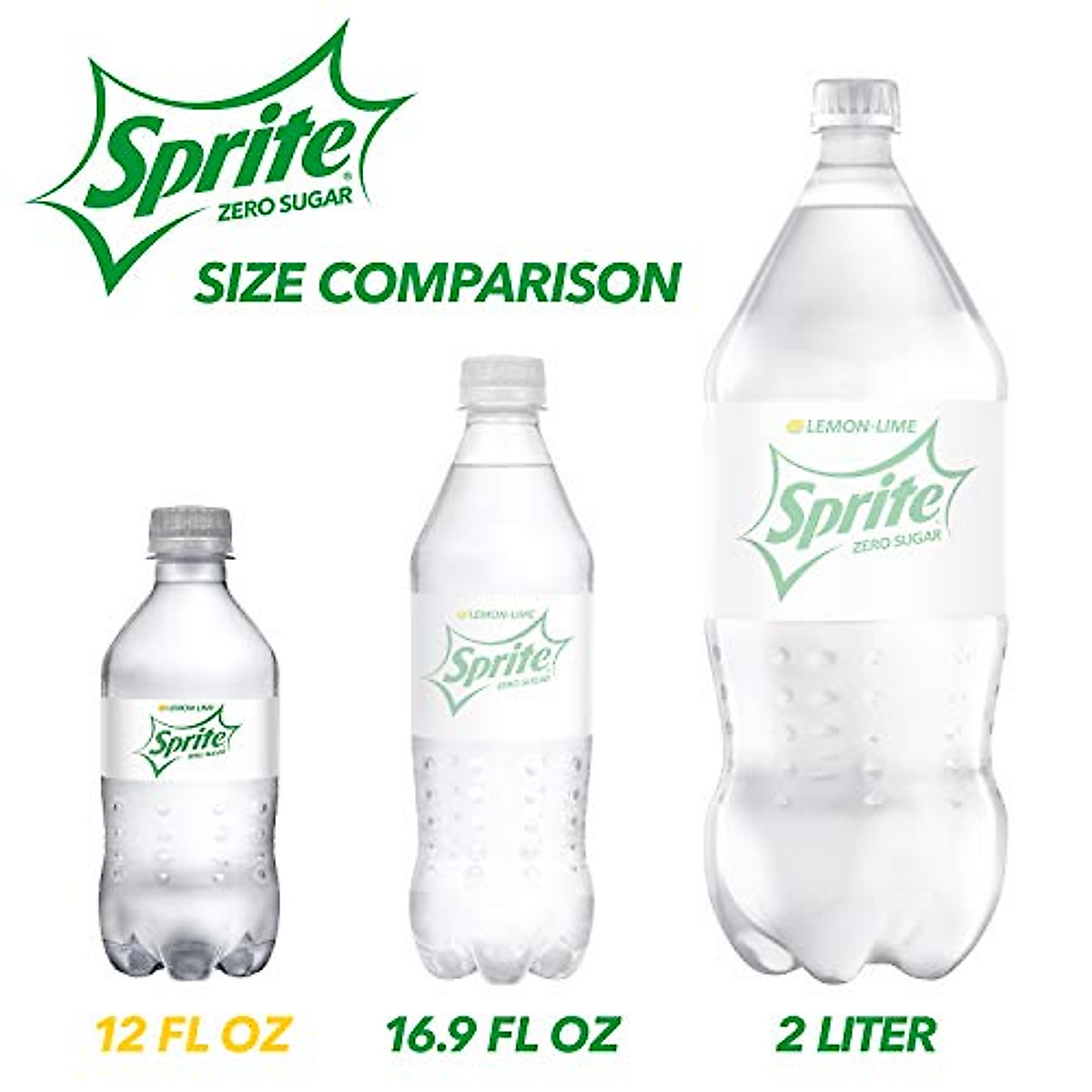 Sprite Zero Lemon Lime Diet Soda Soft Drinks, 12 fl oz, 8 Pack