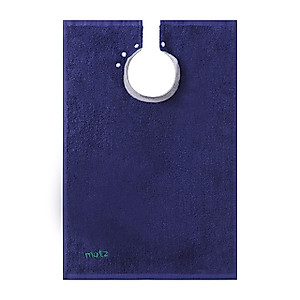 MATZ Terry Towel Snap On Toddler Bibs | Baby Bibs For Drooling And Teething | Full Coverage Bibs For Babies | Ultra Absorbent 100% Cotton Bibs | Unisex Baby Bibs With Soft Ribbed Neck