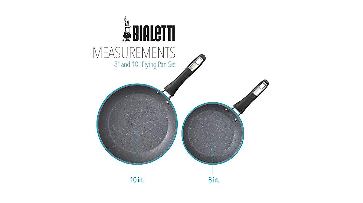Bialetti Impact Cookware 2-Pack Fry Set - Gray