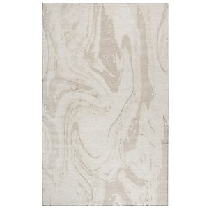 Rizzy Home | FA178B | Fifth Avenue Collection | Wool Area Rug | 8' x 10' | Beige/Gray/Rust/Blue Abstract
