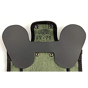 DOWN UNDER OUTDOORS Premium Chicken Saddle, Adjustable Straps to Suit Medium and Large Hens, Poultry Saver, Protector, Apron, Supplies, Products and Equipment, Including Shoulder Cover (Green)