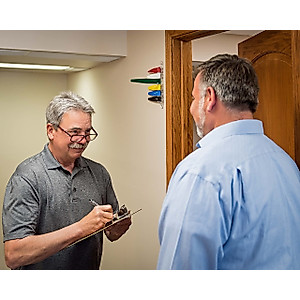 Kull Industries Exam Room Flags, Medical Door Flags for Doctor Offices, Hospitals, Clinics, Easy Identification, Durable, Reliable Room Status Sign, Primary Colors, 6 Flag System, 7-Inch