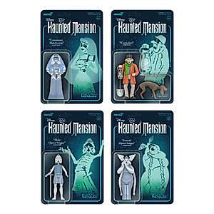 Super7 Disney Haunted Mansion Caretaker - 3.75" Disney Action Figure with Accessories Classic Disney Collectibles and Retro Toys