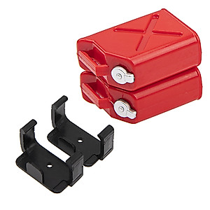 ShareGoo RC Simulation Decoration Plastic Mini Fuel Tank & Fire Extinguisher Compatible with Traxxas TRX4 Axial SCX10 Redcat Gen7 1/10 RC Rock Crawler