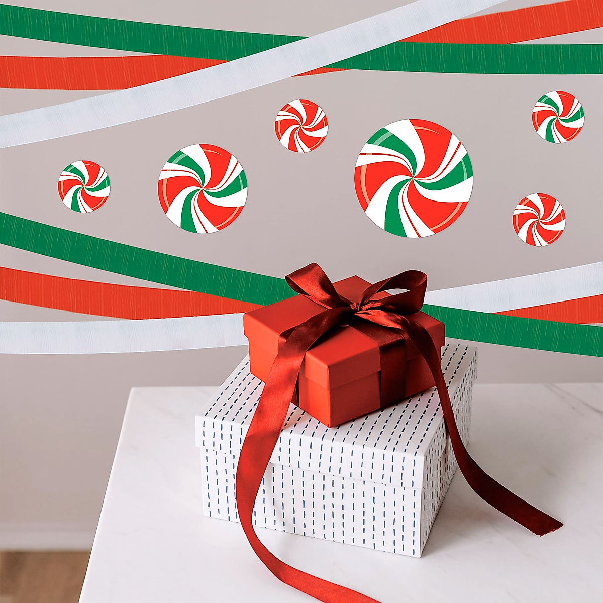 FR Festive Crepe Streamer (white) Party Accessory (1 count) (1/Pkg)