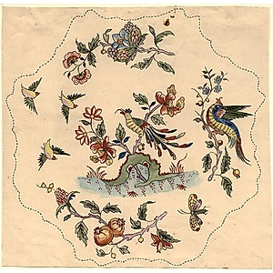 An original design for a porcelain plate