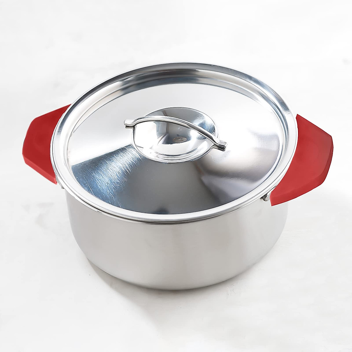 Silicone Hot Handle Holder, 3 Pack Pot Holders Cover Rubber Hot Resistant Non Slip Pot Holder Sleeves for Cast Iron Skillets Metal Frying Pans Aluminum Cookware Handles (Color 2)