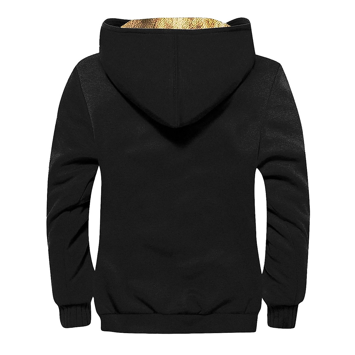 Ymosrh Men's Hoodies, Fleece Lined For Men Pullover Hooded Sweatshirt With Zipper Mens Fashion Hoodies Designs Sudadera Para Hombre Con Capucha De Marca And Tall Sweaters Workout (4XL, Black)