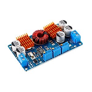 JESSINIE LTC3780 Automatic Boost Power Converter Constant Voltage Constant Current Voltage Converter DC-DC Step-up Step-down 5V-32V to 1V-30V 10A CC CV Solar Charging Module