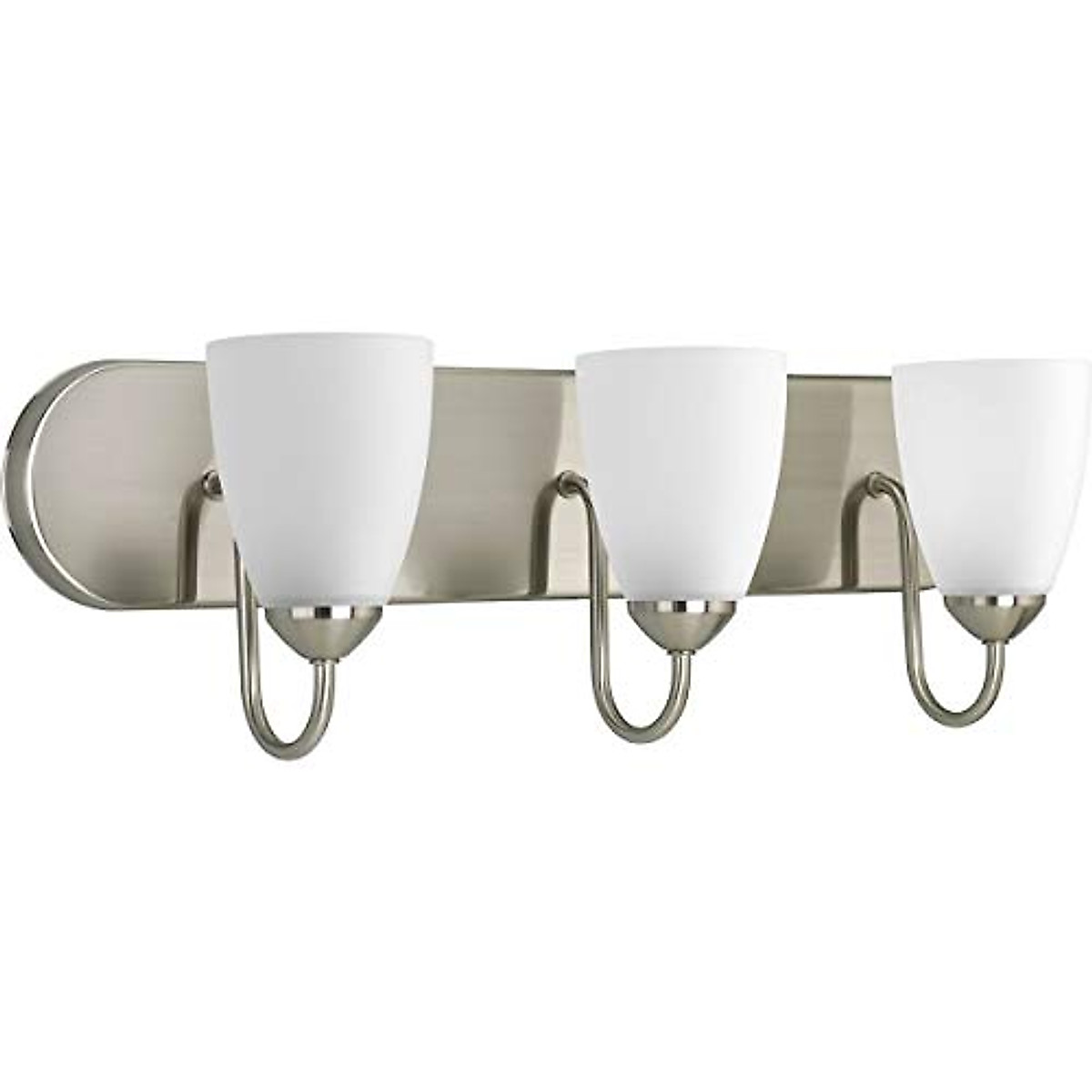 Progress Lighting P2708-09 Gather Bath & Vanity, Brushed Nickel