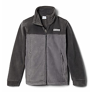 Columbia Kid's Steens Mt II Fleece Jacket, Soft Fleece with Classic Fit Outerwear, City Grey/Shark, 18/24