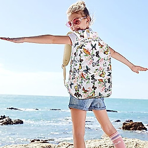 CAMTOP School Backpack Teens Girls School Bookbag Elementary Middle School Students Backpacks Casual Daypack Trave