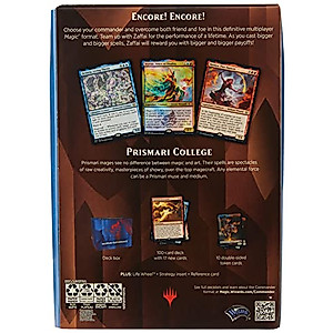 Magic: The Gathering Strixhaven Commander Deck – Prismari Performance (Blue-Red)