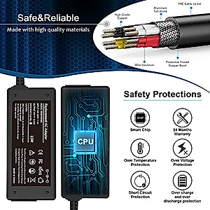 65W AC Power Adapter Charger for Acer Chromebook 11 13 14 15 R11 CB3-131-C3SZ CB3-431 CB3-532 CB5 CB5-132T C730E-C4BA C720 C720P C740 Aspire One AO1-131-C7DW C9PM A13-045N2A N15Q9 N15Q8 N16P1