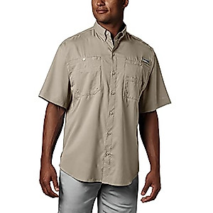 Columbia Men's Standard Tamiami II SS Shirt, Fossil, Medium