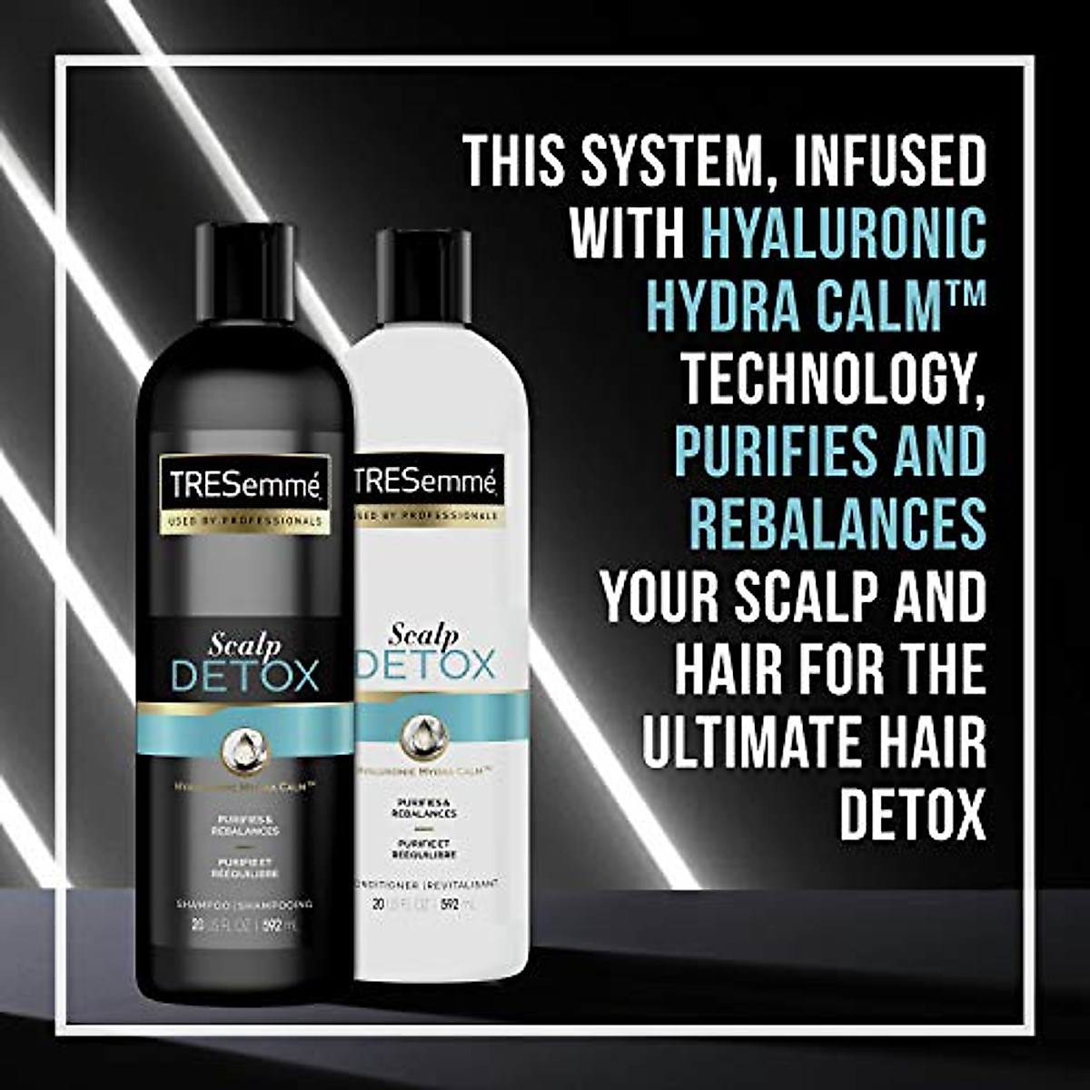 TRESemmé Conditioner Nourishing for Dry Scalp Detox that Purifies and Rebalances the Scalp 20 oz