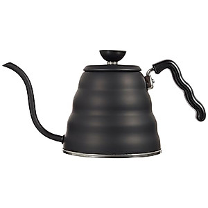 Hario V60 "Buono" Gooseneck Coffee Kettle, 1.2L, Stainless Steel, Matte Black