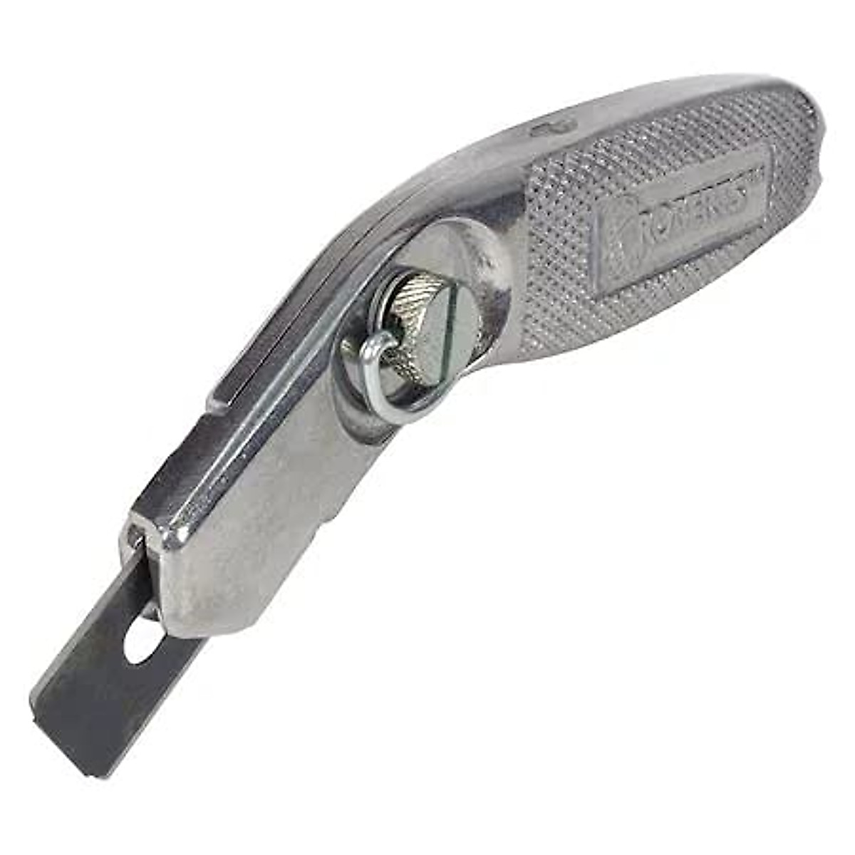Carpet Knife, Fixed Blade, Rounded Razor, General Purpose, Aluminum