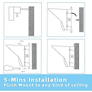 150W LED Wall Pack Outdoor Security Light,18000lm,with Dusk to Dawn Photocell,5700K White Color (150.00)