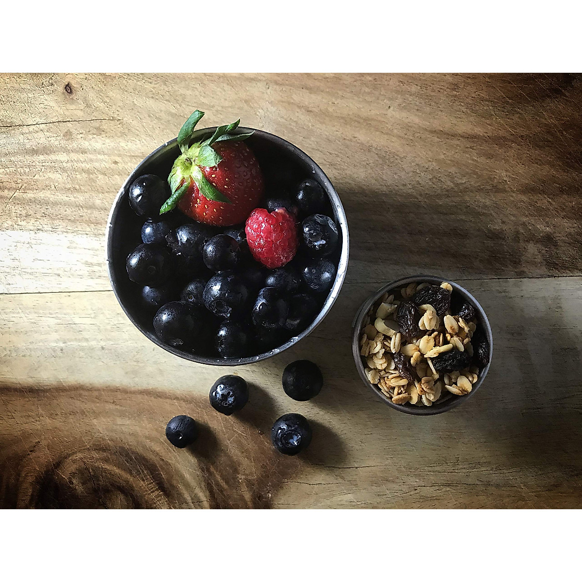 Stainless Steel Food Container With Leak Proof Silicone Lid | Metal Lunch Box | Bento Box | Food Storage | Great For Portion Control [Set of 4]