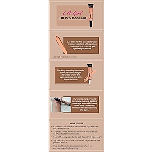 L.A. Girl Pro Conceal HD Concealer 994 Peach Corrector