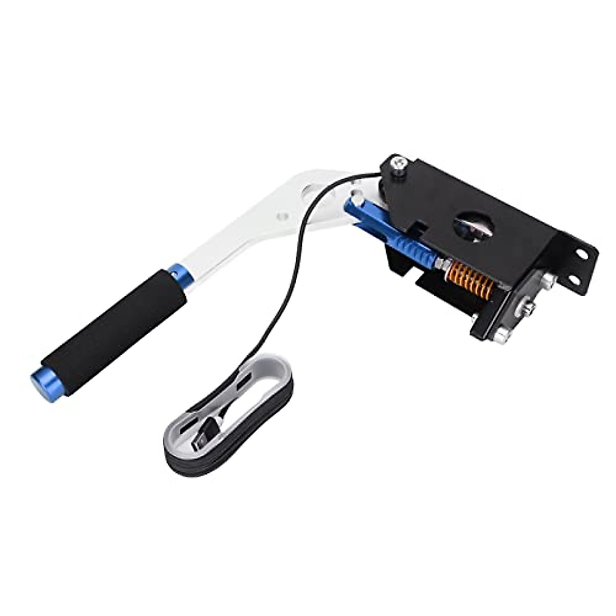 Game Handbrake, High Hardness Aluminium Alloy Easy Installation Linear Game Handbrake for G27 G25 G29(Blue)