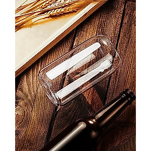 BaveL Large Beer glasses,20 oz Can Shaped Beer Glasses Set of 4,Elegant Shaped Drinking Glasses is Ideal Gift,Tumbler Beer Glasses Great for Any Drink and Any Occasion